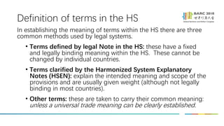 Gael Grooby_The Importance and complementarity of B&R HS Codes with B&R ...