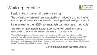 Gael Grooby_The Importance and complementarity of B&R HS Codes with B&R ...