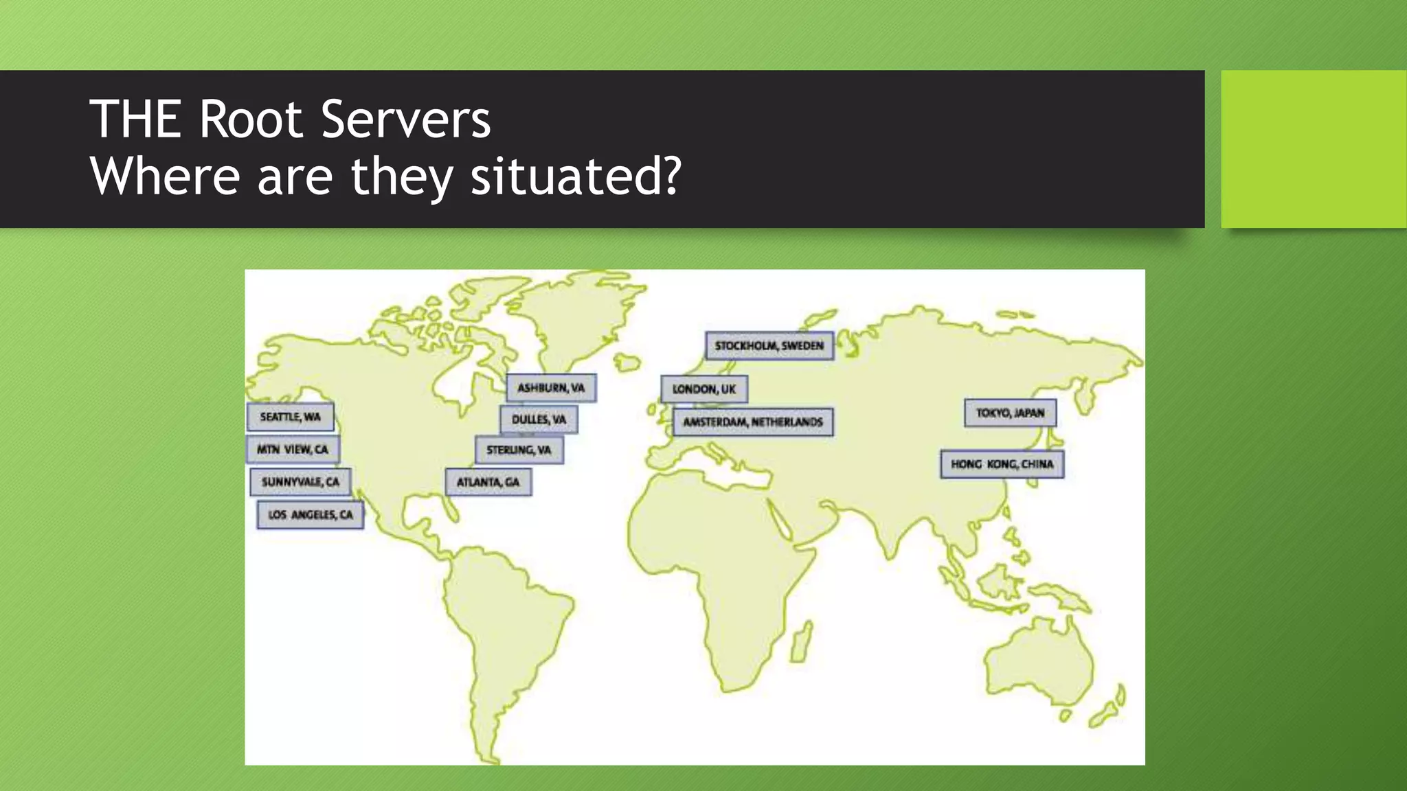 Root servers | PPT | Free Download
