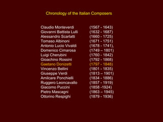Gaetano Donizetti - English Version | PPS