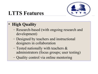 GaETC 2004 - LTTS: Online Professional Development for Technology ...