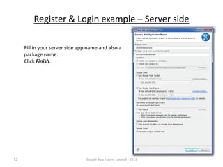 Google App Engine tutorial | PPT