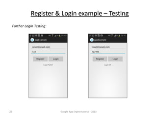 Google App Engine tutorial | PPT