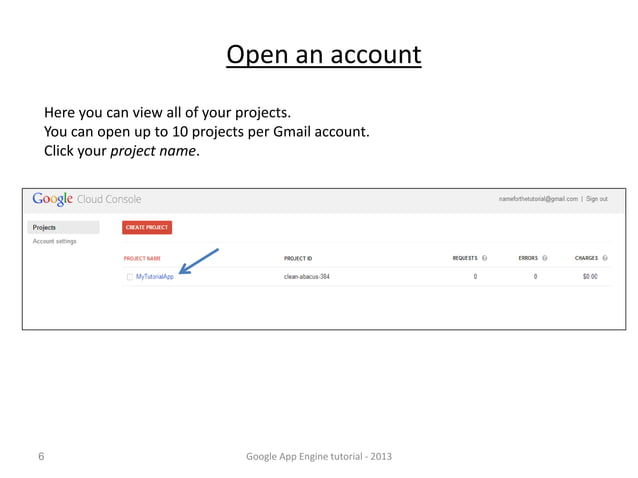 Google App Engine tutorial | PPT