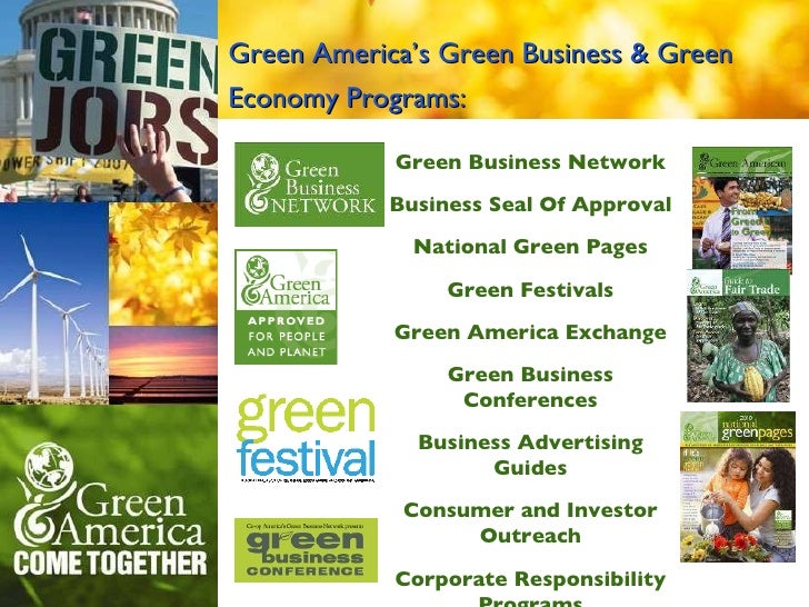 Green America Exchange: Increase Sales, Gain New Customers, and Conse…