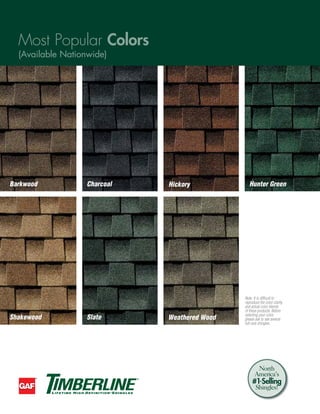 Gaf timberline-uhd | PDF