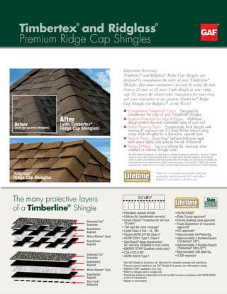 Gaf timberline-uhd | PDF