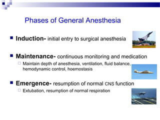 Introduction to Anesthesia for medical students | PPT