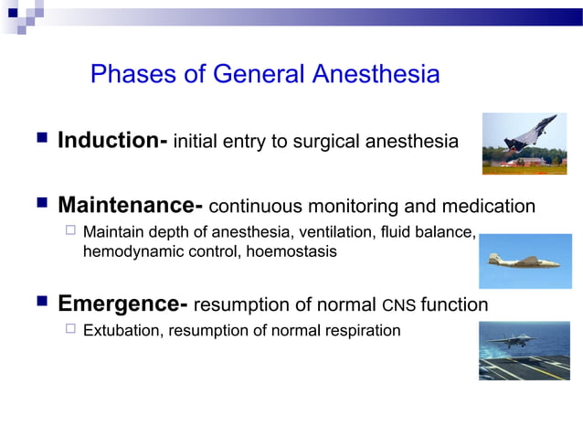 Introduction to Anesthesia for medical students | PPT