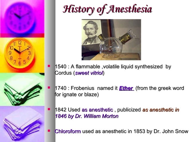 Introduction to Anesthesia for medical students | PPT