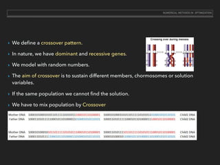 Genetic Algorithms for optimization | PDF
