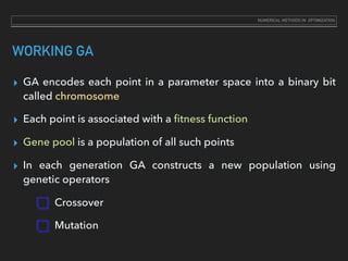 Genetic Algorithms for optimization | PDF