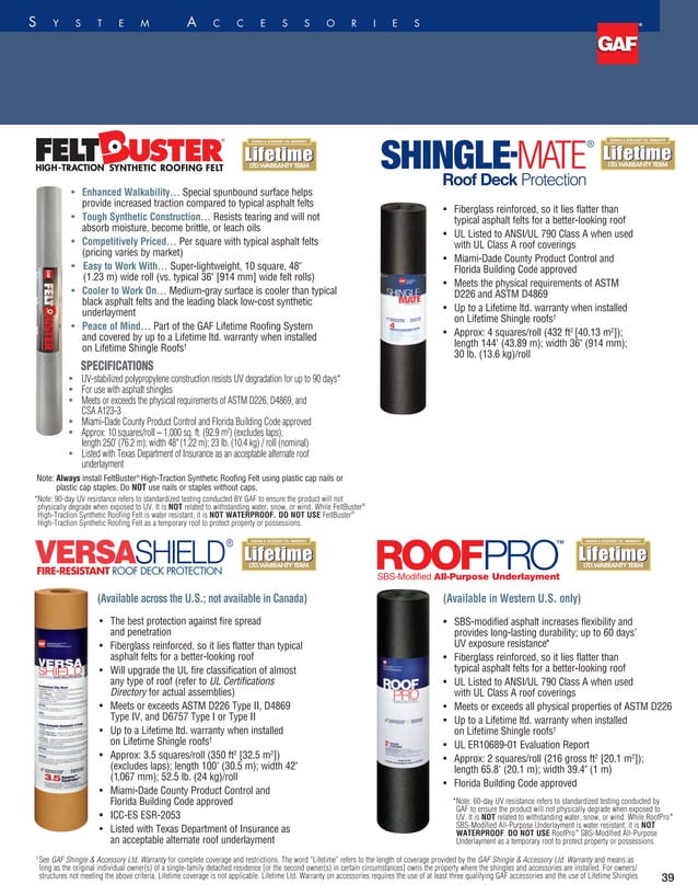 Gaf residential full_line_brochure | PDF