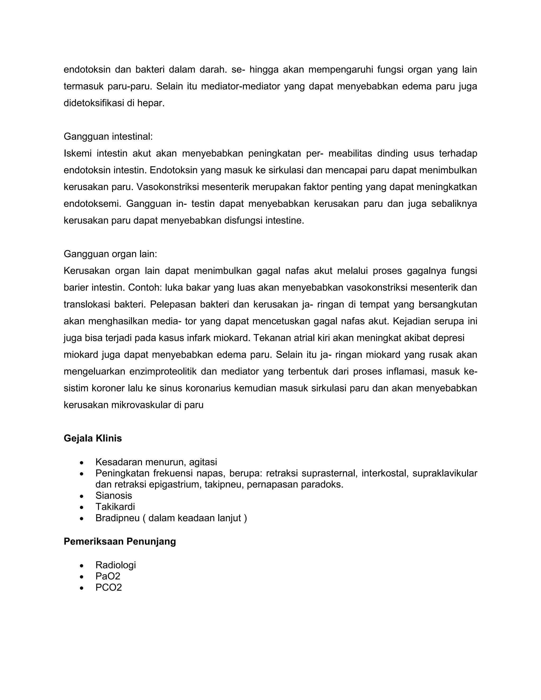 Gagal nafas akut presentasi | DOCX