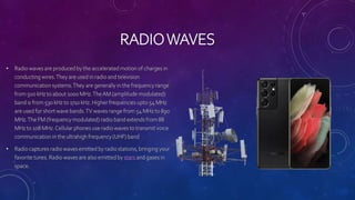 Electromagnetic waves | PPTX