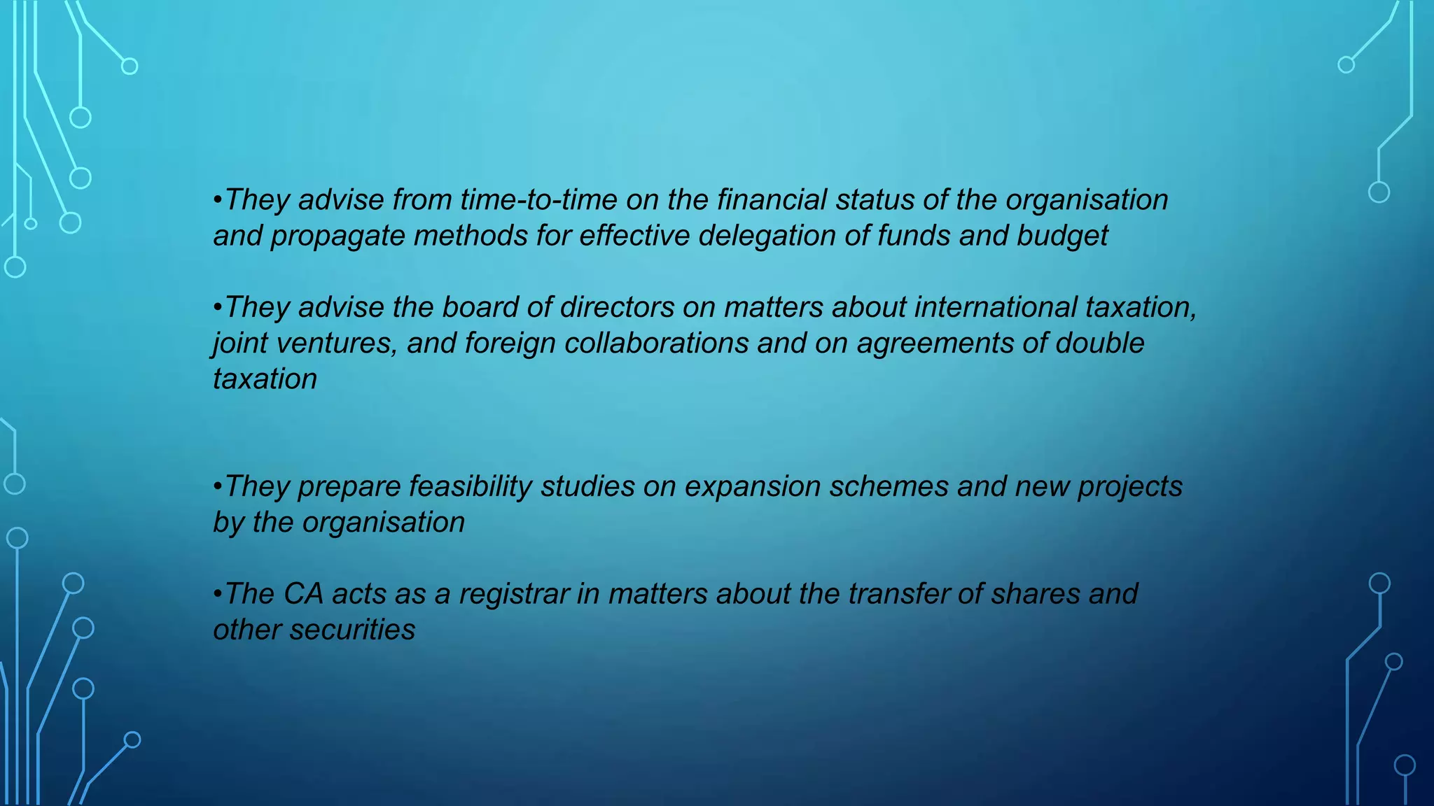 Institute of charted accountants of India | PPTX