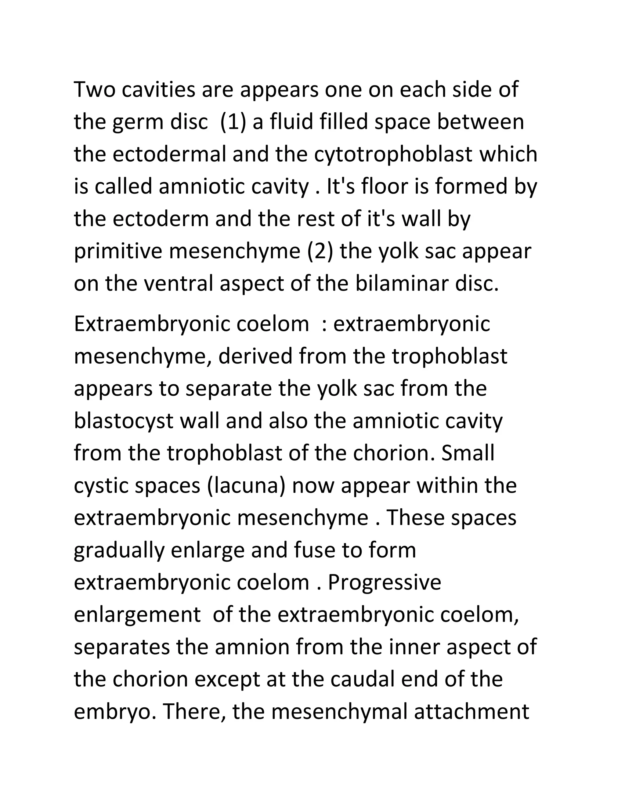 FOETAL AND PLACENTA DEVLOPMENT | PDF