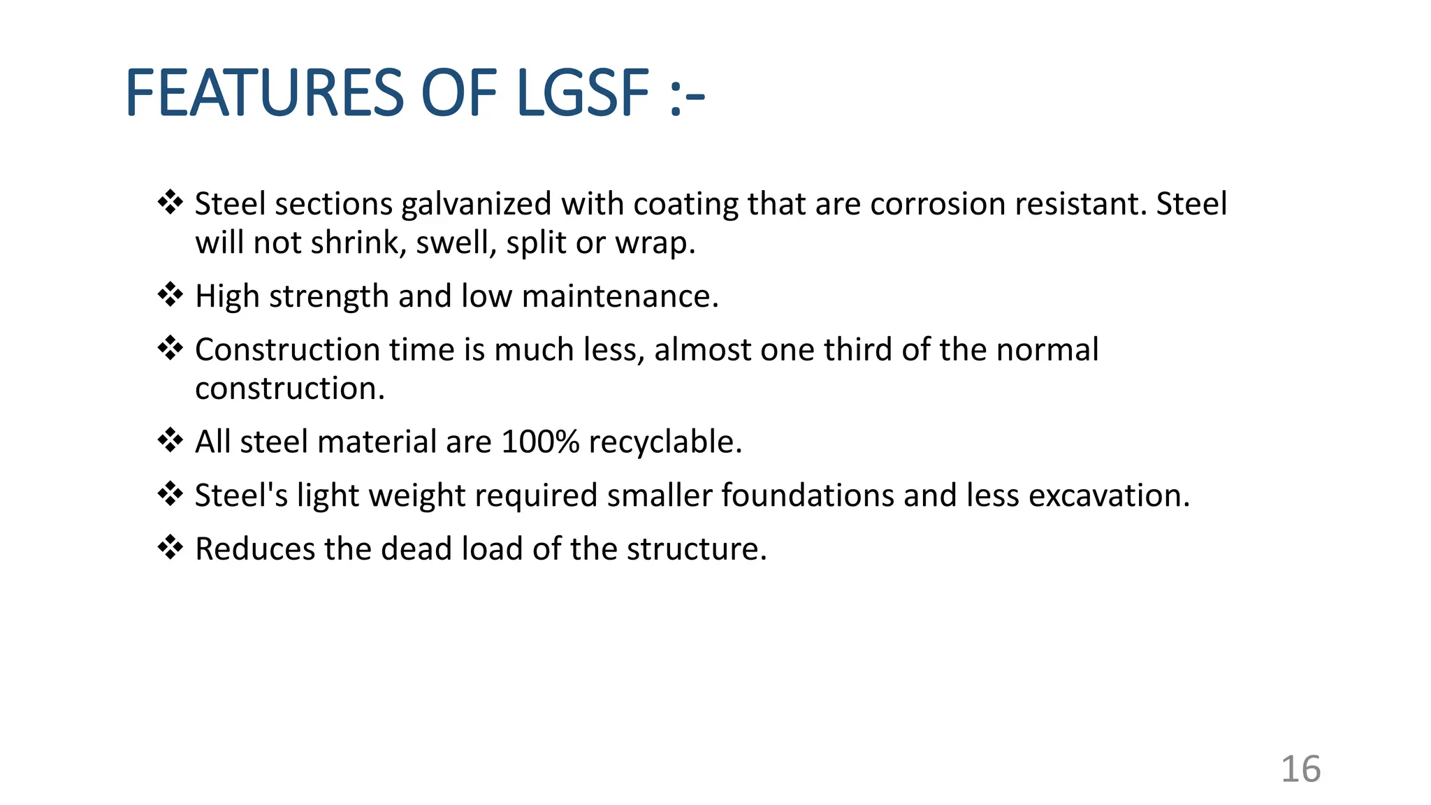internship presentation on light gauge steel structure.ppt