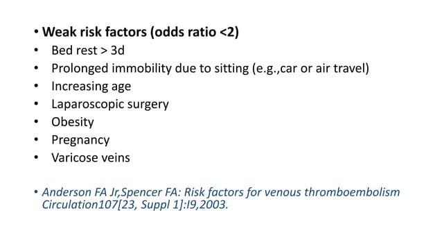 dvt prophylaxis, in icu, deep venous thrombosis prophylaxis , | PPTX ...