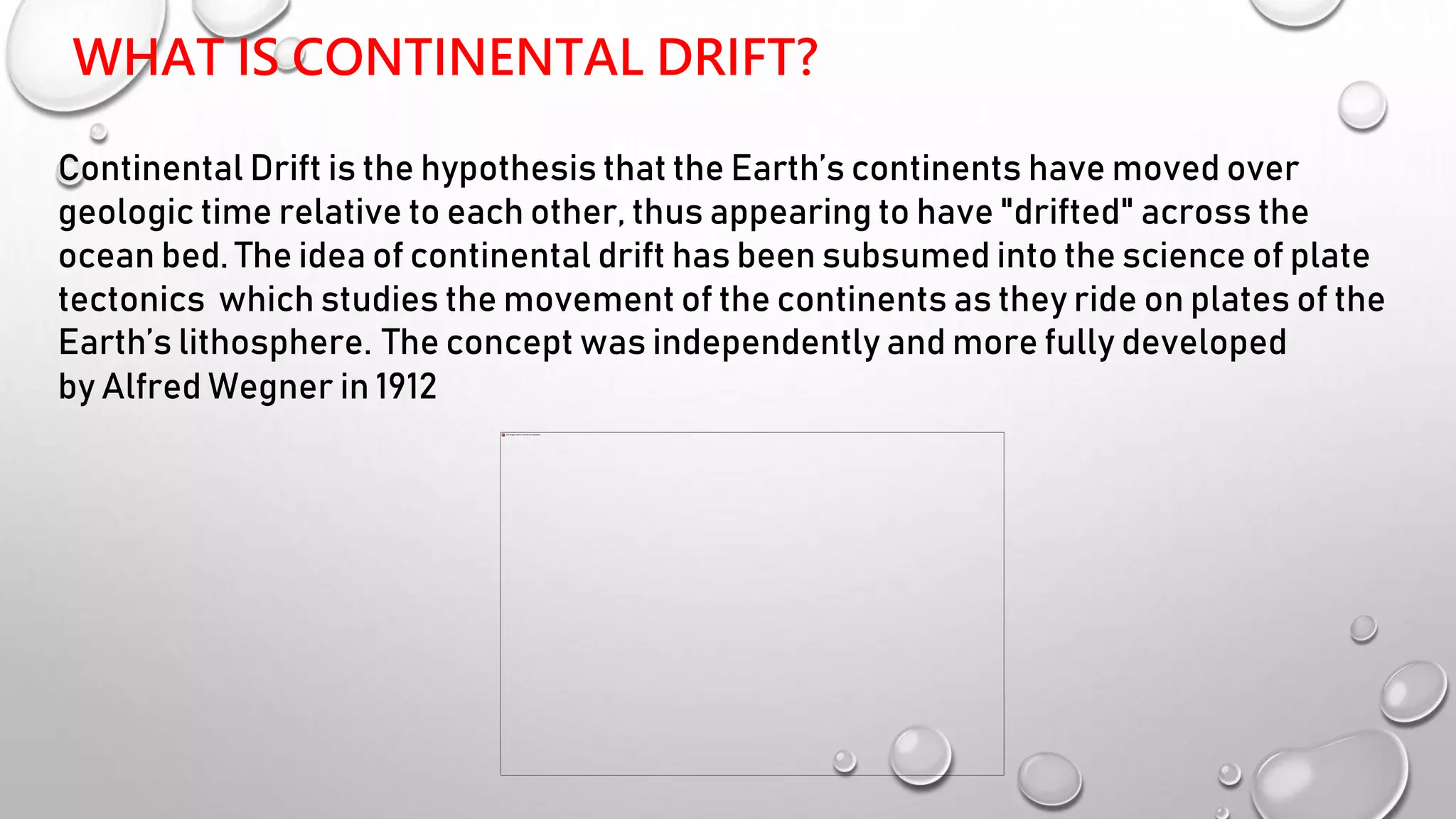 Continental drift Presentation.pptx | Geography | Science