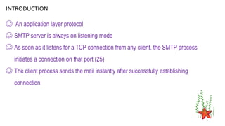Simple Mail Transfer Protocol | PPT
