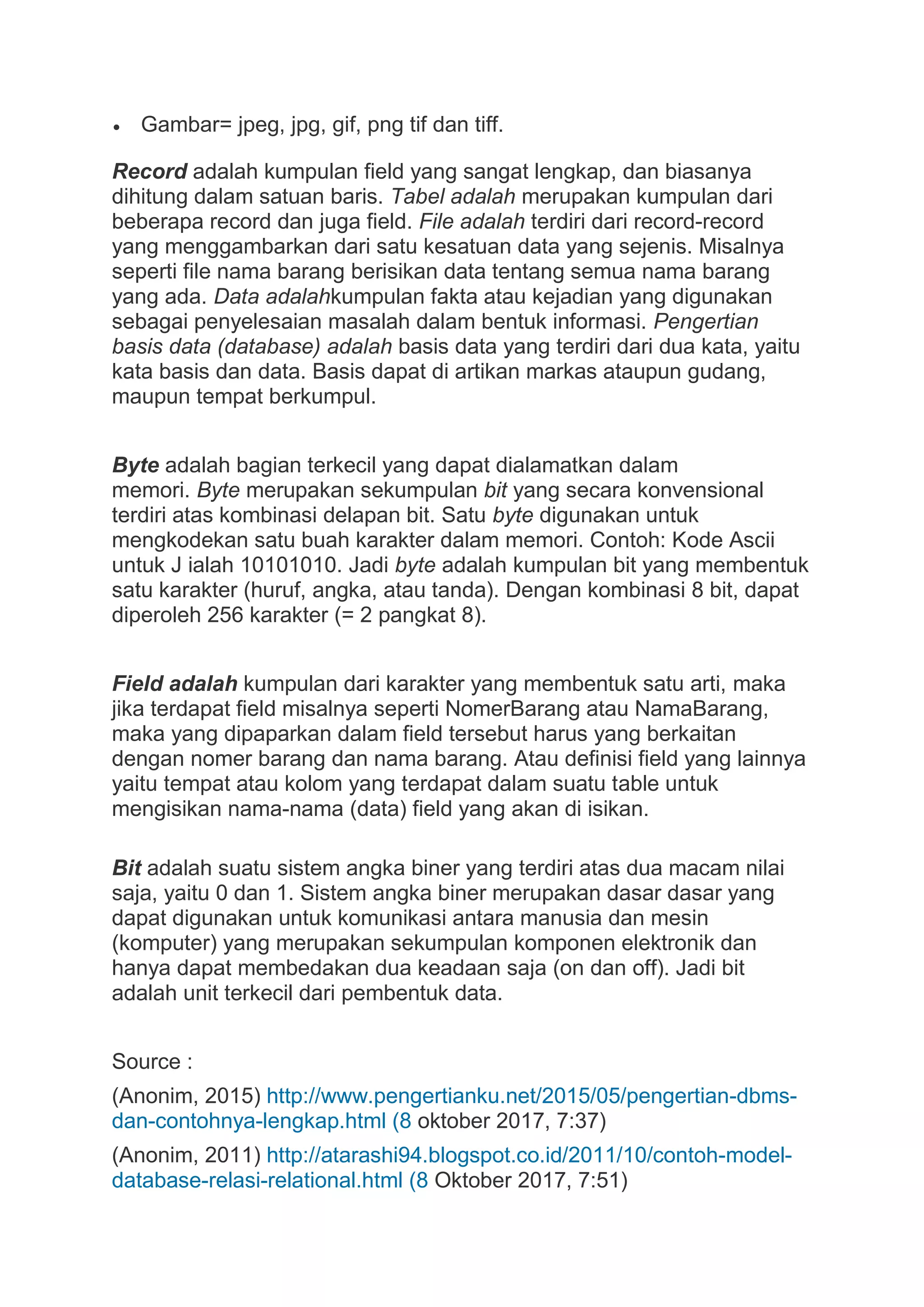 SIM, Gagas Bintang, Hapzi Ali, Sistem manajemen database, Universitas ...