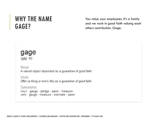 GAGE | PPT