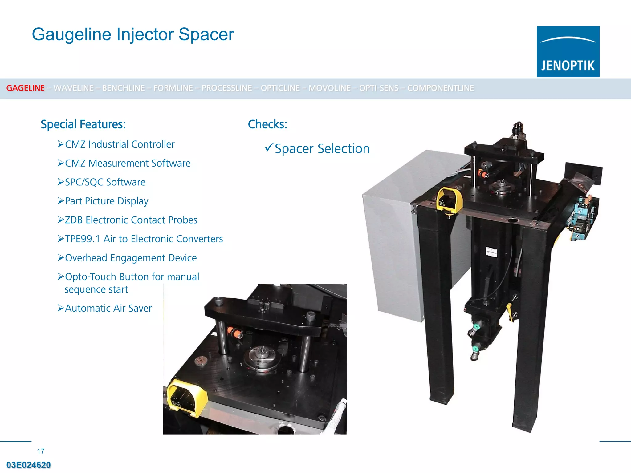 Gageline by Jenoptik | PDF