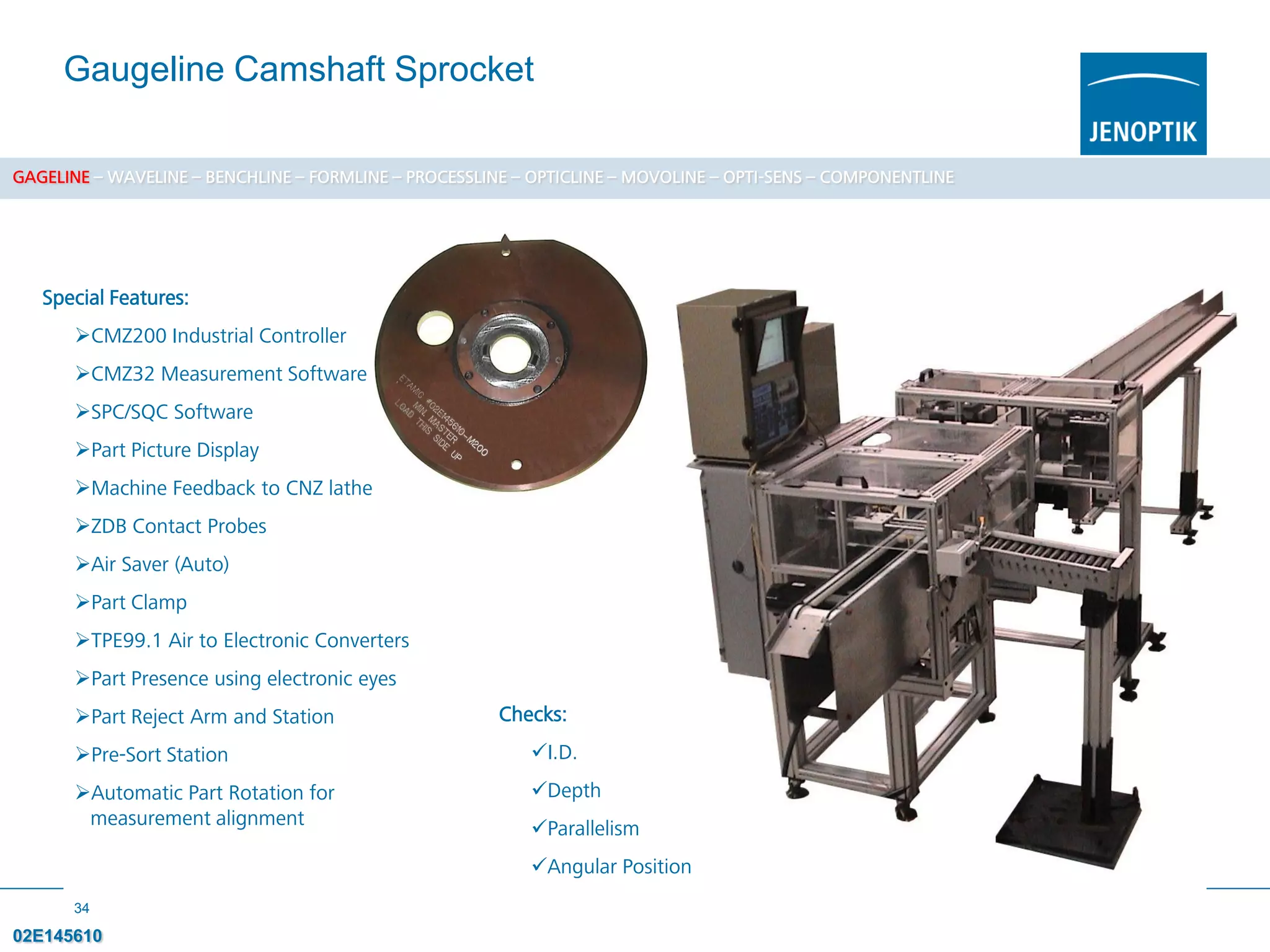 Gageline by Jenoptik | PDF