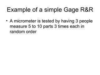 Gage r&r | PPT