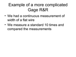 Gage r&r | PPT