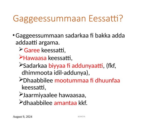 Gaggeessummaa fi Gaggeessaa Jijjiiramaa.pptx