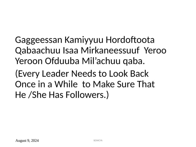 Gaggeessummaa fi Gaggeessaa Jijjiiramaa.pptx