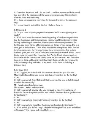 Gaggero deposition vol i and 2 quotes...exhibits | PDF