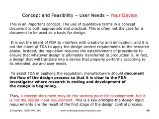 Design Controls: Building Objective Evidence and Process Architecture ...