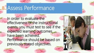 GAGNÉ’S NINE EVENTS OF INSTRUCTION | PPTX