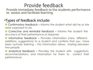 Methods for helping learners internalize new knowledge | PPT