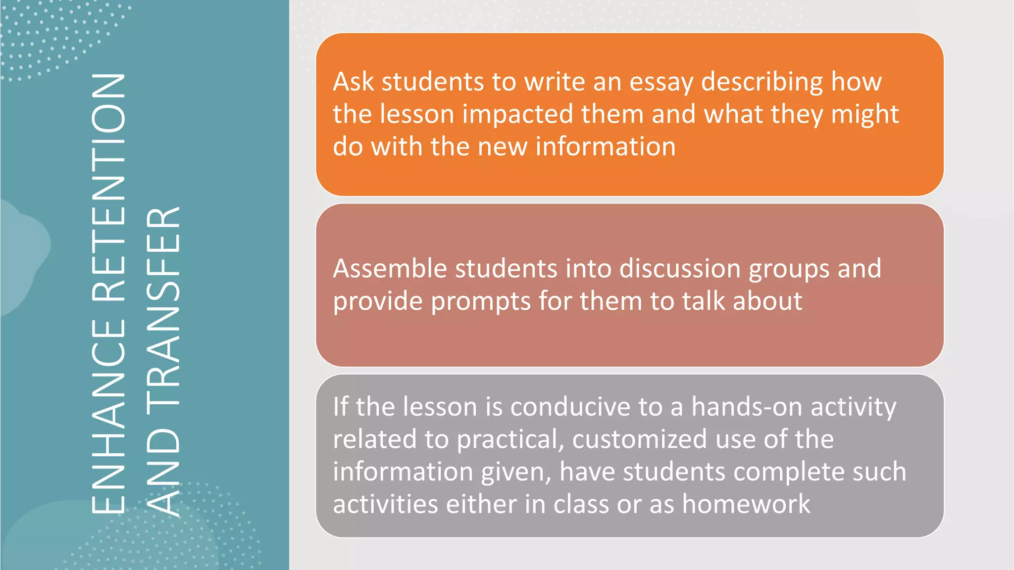 GAGNE'S 9 EVENTS OF INSTRUCTION | PPTX