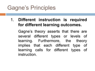 Gagne’s Conditions of Learning | PPTX