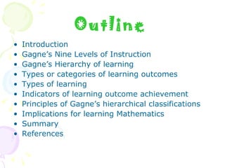 Gagne's contri. to math | PPT