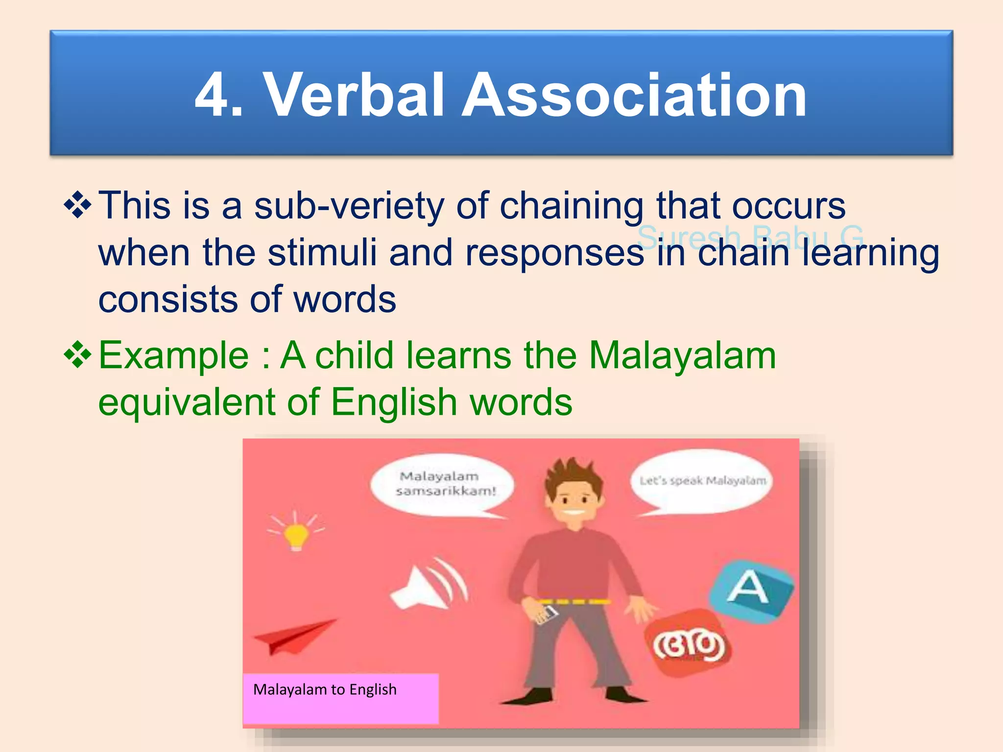 Gagne’s Hierarchy of Learning – Eight types of learning | PPTX