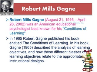 Gagne’s Hierarchy of Learning – Eight types of learning | PPTX