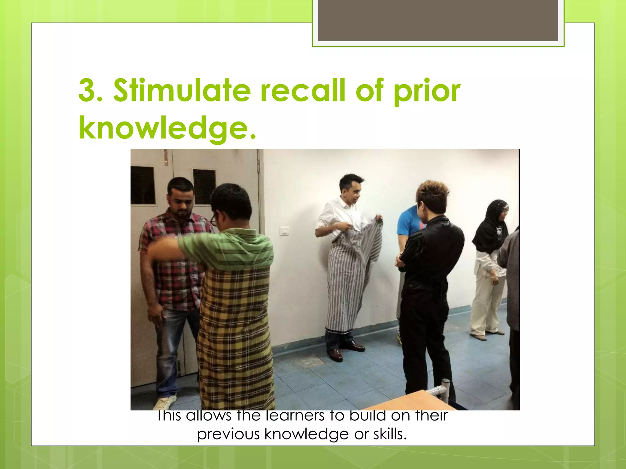 Gagne’s Nine event_activity | PDF