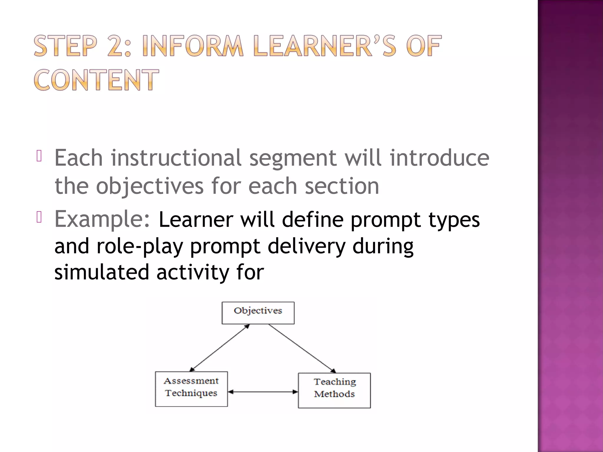 Gagne’s nine events of instruction | PPT