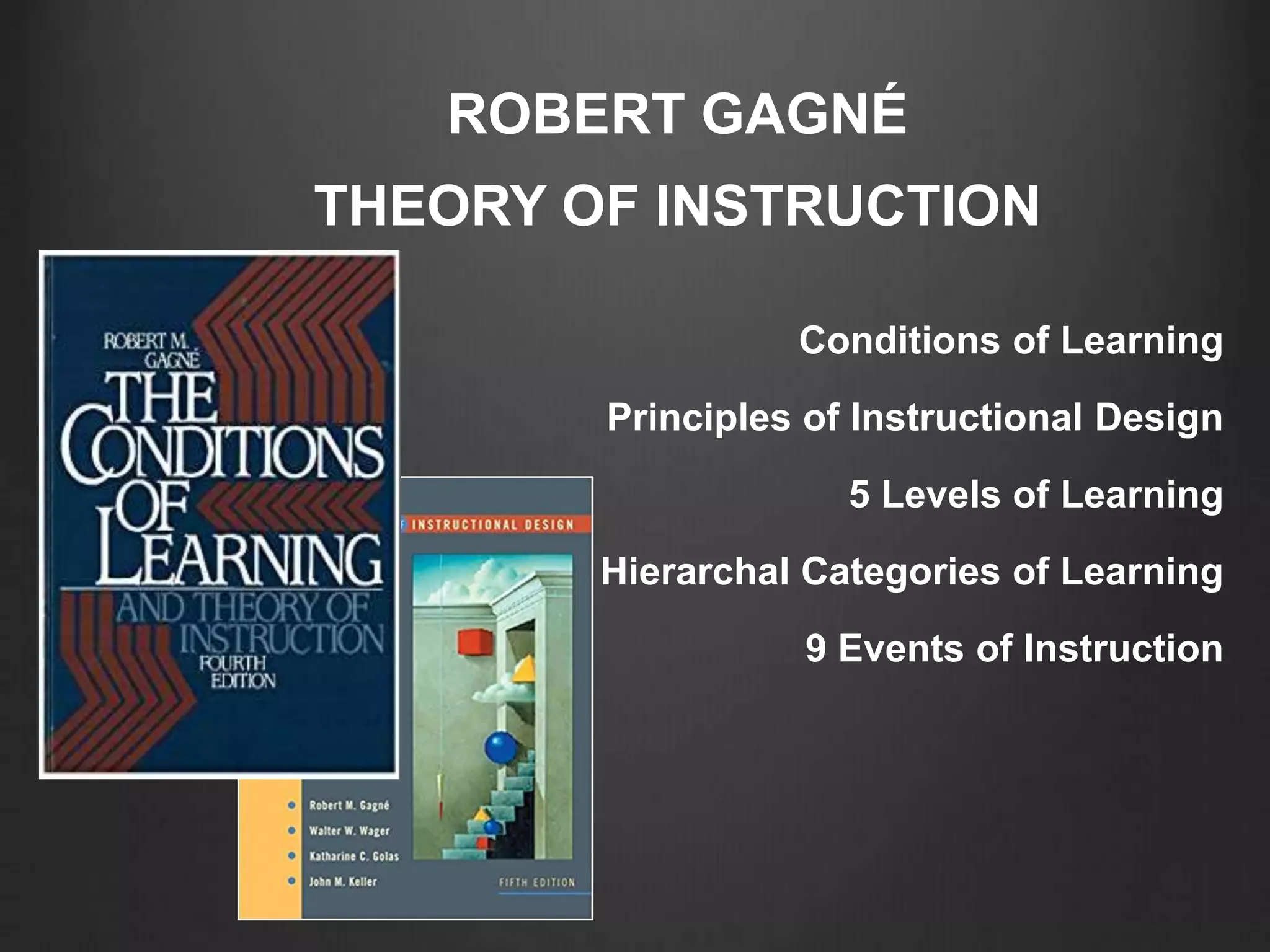 Gagne's Nine Events of Learning | PPTX
