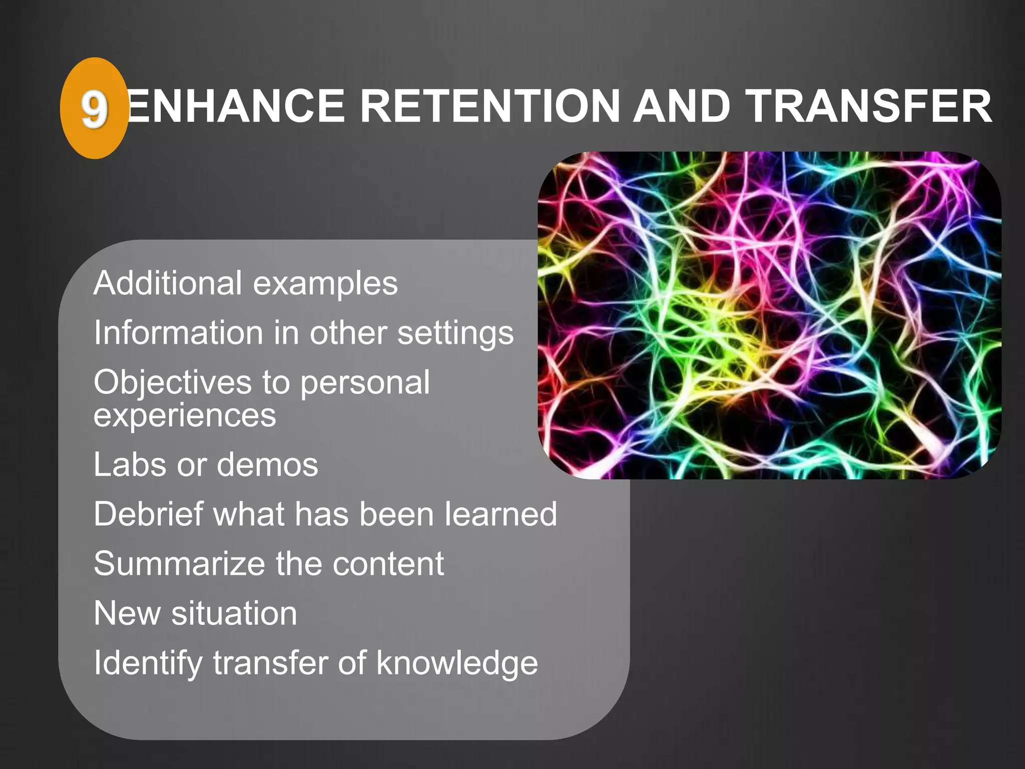 Gagne's Nine Events of Learning | PPTX
