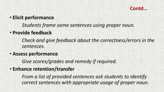 Gagne's Nine Instructional Events- Example | PPTX