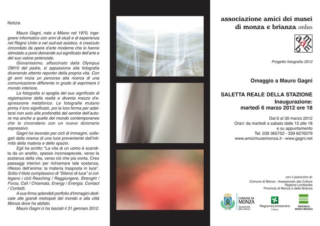Mostra Fotografica Mauro Gagni | PPT