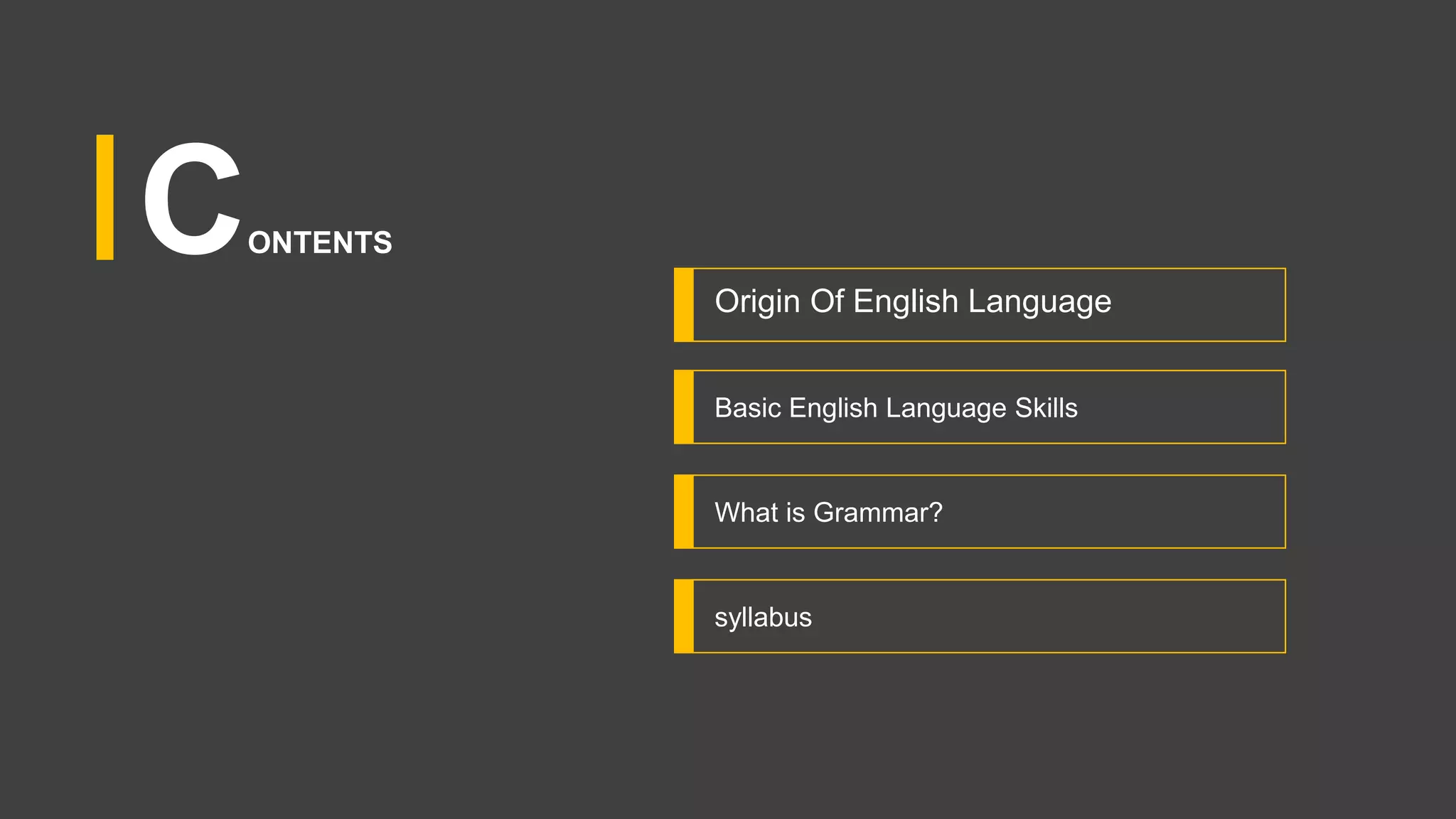 Grammar Course Introduction | PPT
