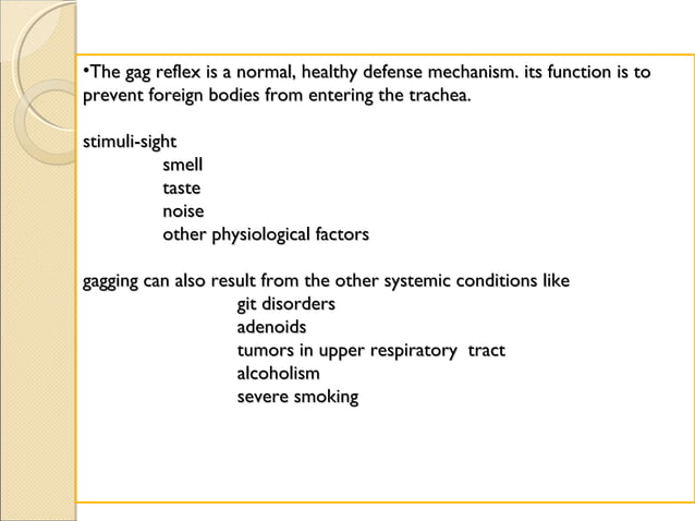 Gag reflex | PPT